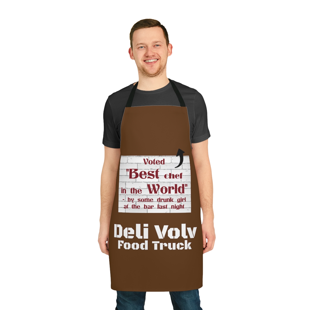 “Best Chef in the World” Apron (AOP) – Food Truck and Catering